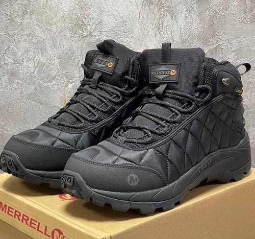 Мужские Кроссовки Merrell зимние на флисе (Арт.59359)