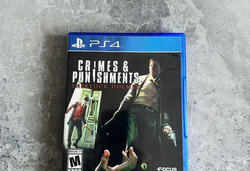 Sherlock Holmes Crimes & Punishments ps4