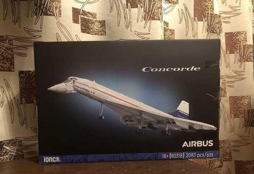 Конструктор самолет airbus concorde