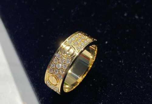 Cartier кольцо из серии love