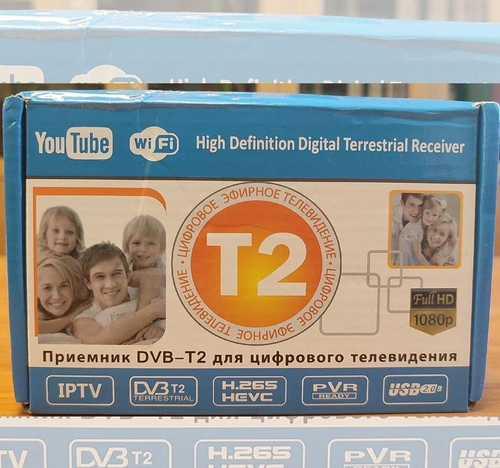 Тв-приставка DVB-T2, приемник цифрового сигнала