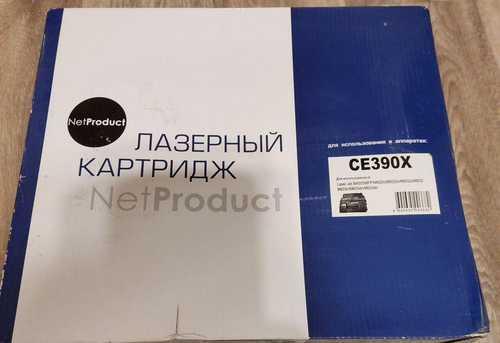 Картридж NetProduct CE390X(совместимый hp 90x)