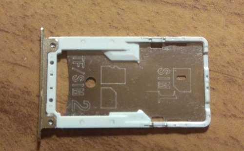 Держатель (лоток) SIM карты Xiaomi Redmi 4X/Note4x