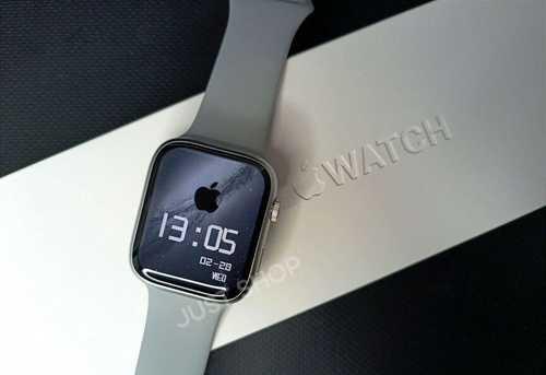 Часы Apple watch 8 (Серебро, Оригинальная коробка)