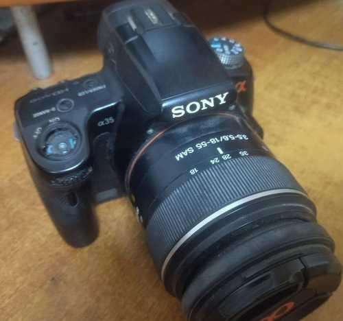 Фотоаппарат Sony Alpha SLT-A35 KIT