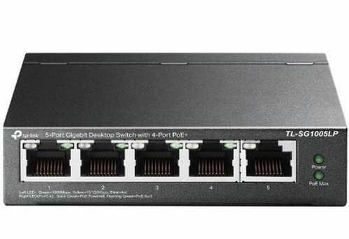 TP-Link TL-SG1005LP (L2) 5x1Гбит/с 4PoE+ 40W неупр