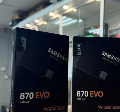 SSD Новые Samsung 870 EVO 500гб, 2.5"