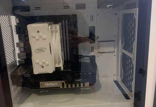 Белый Игровой пк i3 10100f + GTX 970 + 16 gb обмен