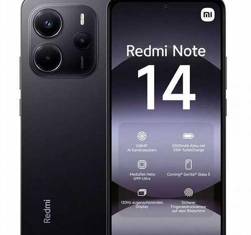 Xiaomi Redmi Note 14, 8/256 ГБ