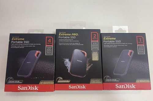 Внешний SSD накопитель SanDisk Extreme Portable V2