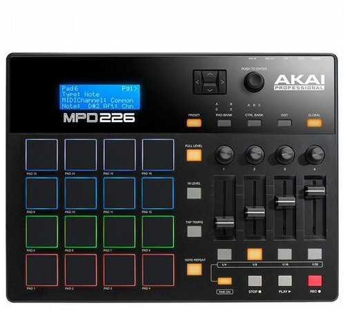 DJ-контроллер akai PRO MPD226