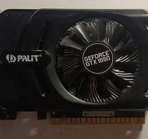 Видеокарта palit GTX 1650 4gb