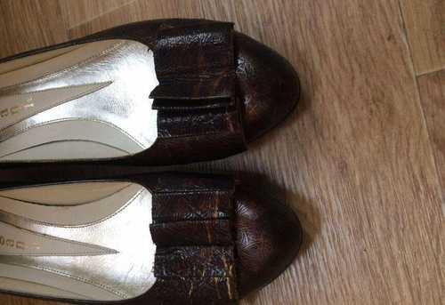 Туфли женские новые из натурпльной кожи