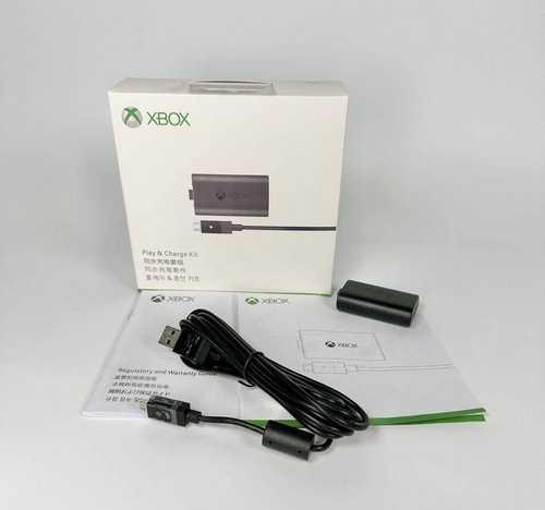 Аккумулятор Xbox + кабель Micro-USB