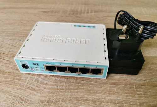 Маршрутизатор Mikrotik RB750Gr3 hEX