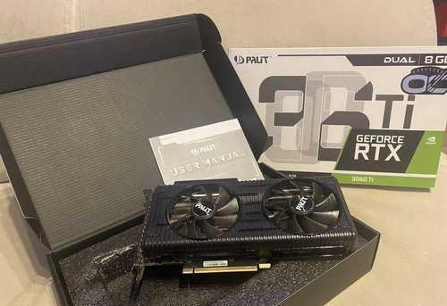 Видеокарта Palit RTX3060ti dual OC 8GB