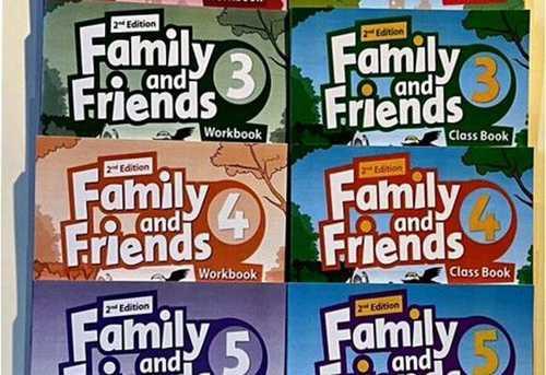 Family and Friends, Starter,1,2,3,4,5,6.(новые)