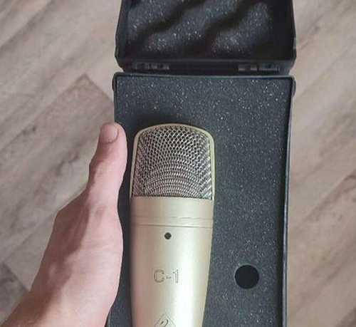 Студийный конденсаторный микрофон Behringer C1