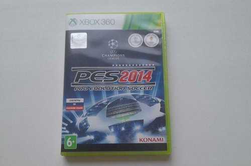 Игра для приставки xbox 360 Pes 2014 диск хороший