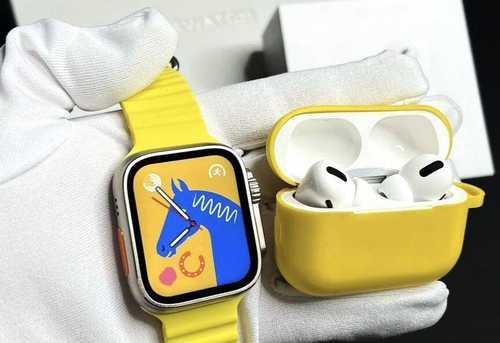 Apple watch Ultra-7 и AirPods Pro 2 Lux набор