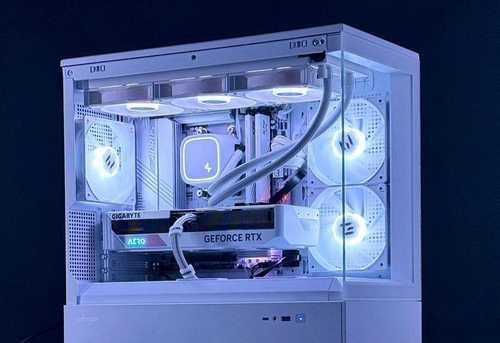 Gaming PC White: Ryzen 7 7700/ RTX 4070 Super/ NEW