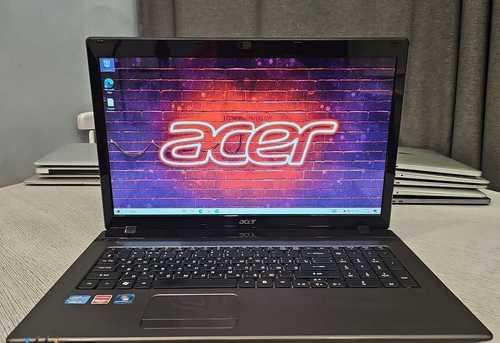 Acer 7750 17" i5 4-ядра/6Gb/628SSD/2Gb Новый акб