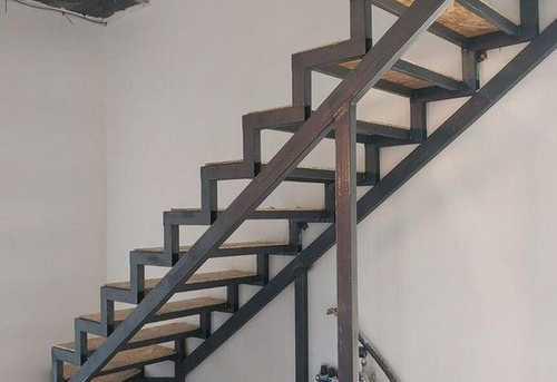 Лестницы из металла антресольный этаж