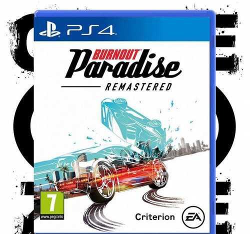 Игра Burnout Paradise Remastered (PS4) б/у, Полнос