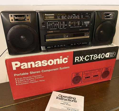 Магнитола винтажная Panasonic RX CT840