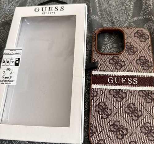 Чехол на iPhone 14 pro max guess