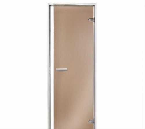 Дверь для хамама Gemas Alu Bronzo 190x70мм