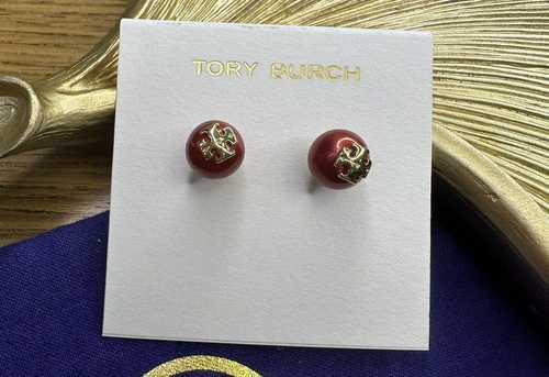 Серьги пусеты Tory Burch