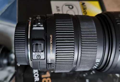 Объектив Sigma 18-200 для Nikon