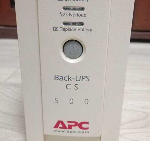 Ибп apc back ups cs 500