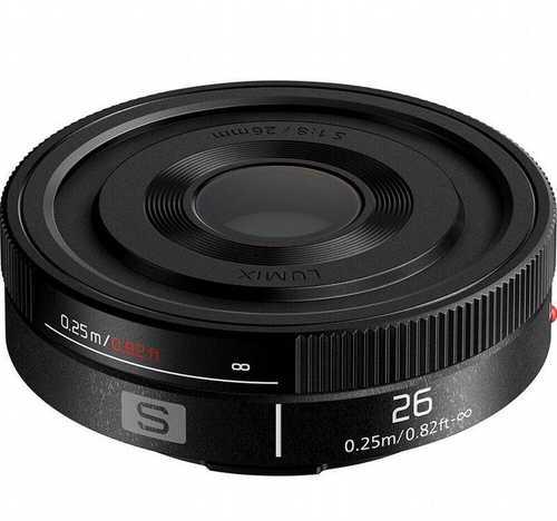 Объектив Panasonic Lumix S 26mm f/8 L-Mount