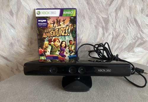 Microsoft Kinect xbox 360 плюс игра