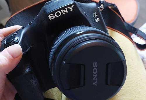 Зеркальный фотоаппарат sony a68