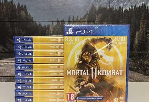 Mortal Kombat 11 ps4/ps5 новые диски
