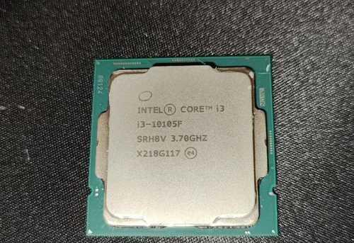 Процессор Intel core i3 10105f + кулер