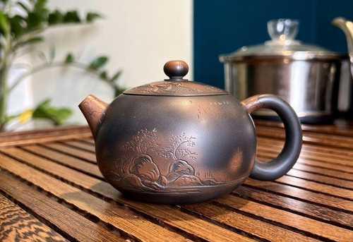 Глиняный чайник из Цзяньшуй, Юньнань "Саванна"Чайн