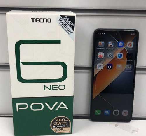 TECNO Pova 6 Neo, 8/256 ГБ