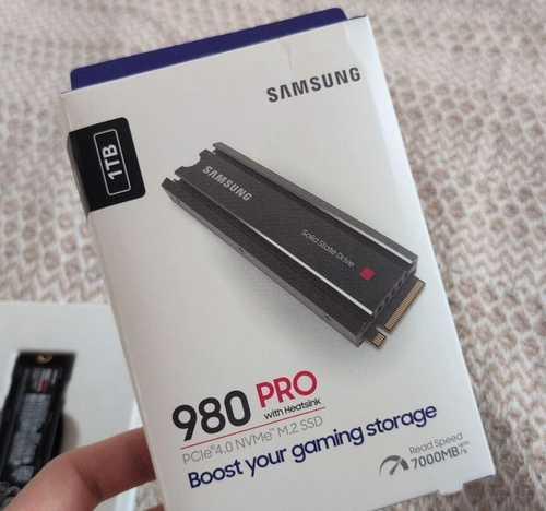 SSD Samsung 980 Pro 1TB with Heatsink