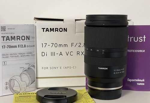 Tamron 17-70mm F/2.8 Di III-A VC RXD Sony