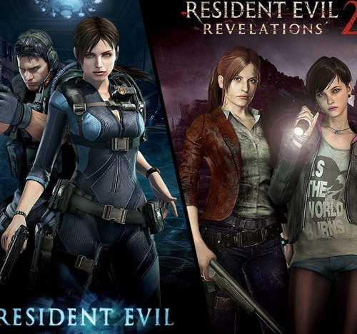 Комплект игр Resident Evil Revelations PS4