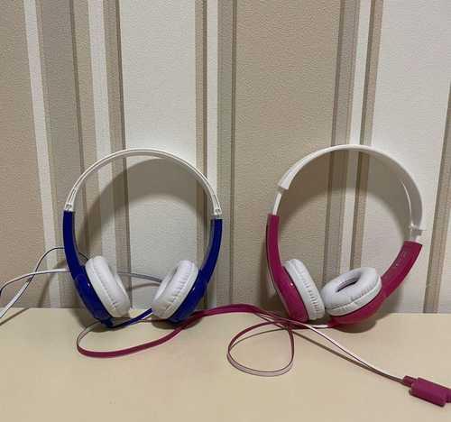 Наушники детские Onanoff BuddyPhones синие розовые