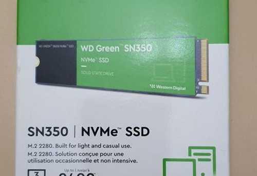 SSD накопитель WD Green 500GB