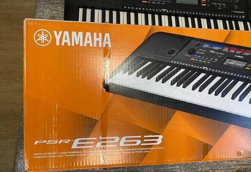 Синтезатор yamaha psr e263