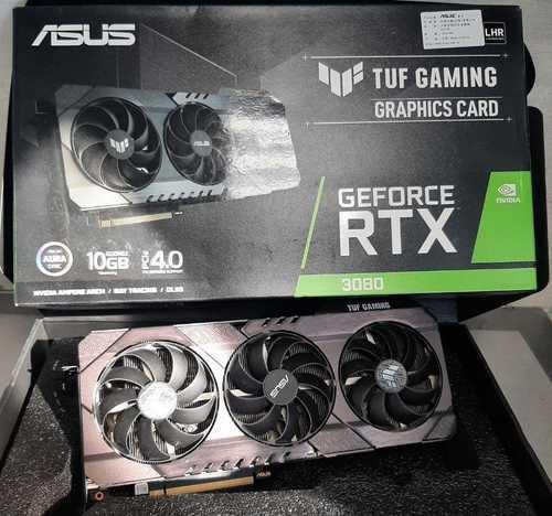 Видеокарта rtx 3080 asus TUF gaming