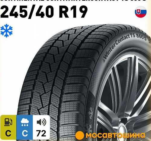 Continental WinterContact TS 860 S 245/40 R19 98V