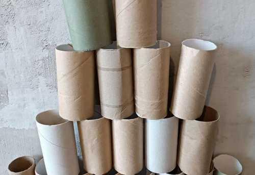 Картонные втулки от туалетной бумаги 20 шт